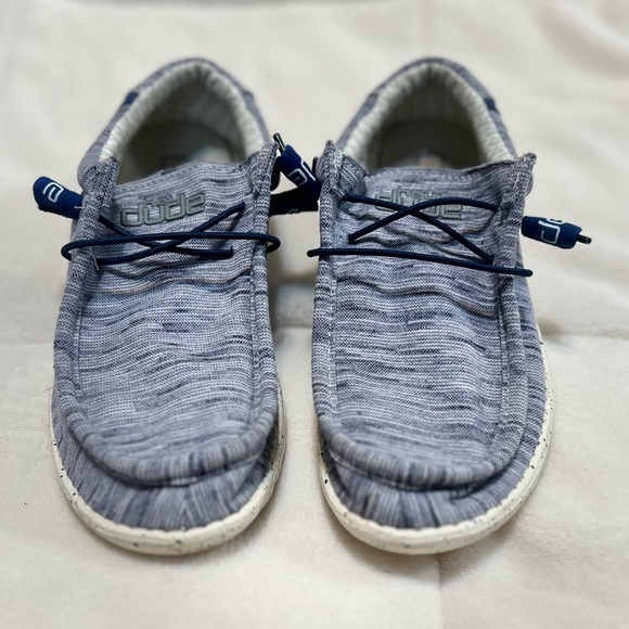 Hey Dude | Shoes | Blue Hey Dude Wally Stretch Fleece | Poshmark